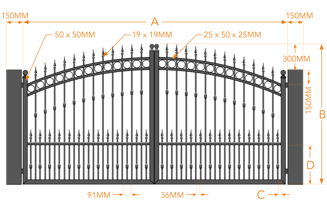 RMG010DG – Ready Made Gate